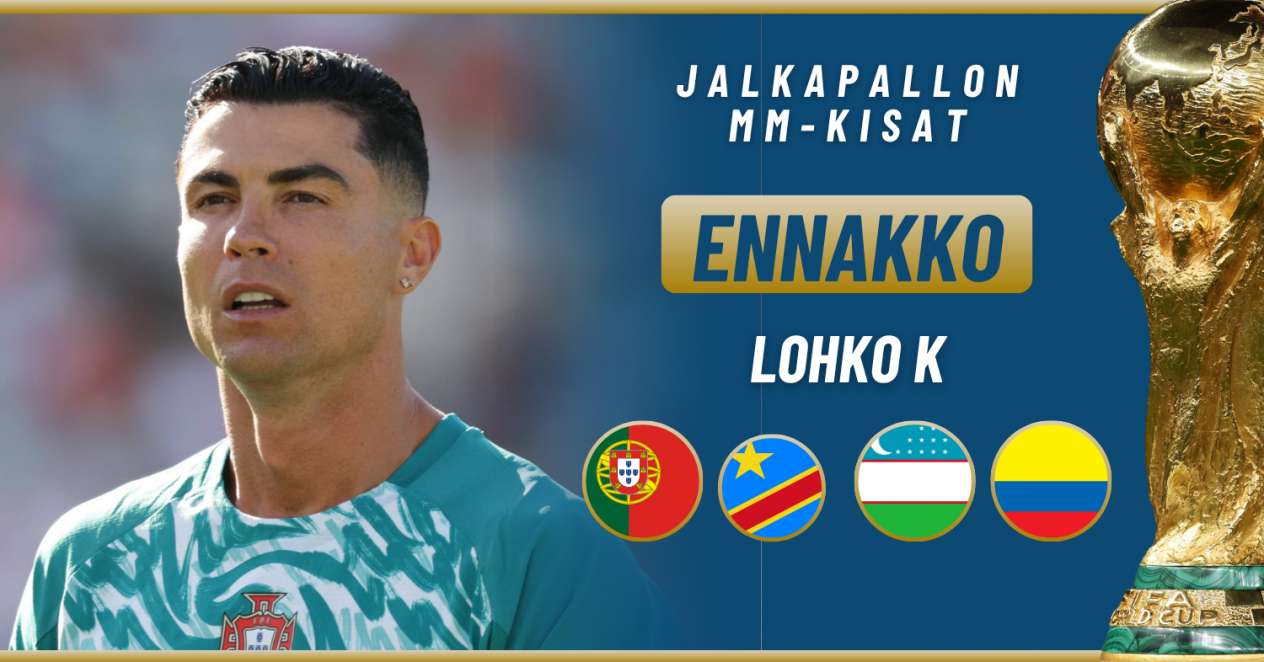 MM-kisojen ennakko, lohko K: Cristiano Ronaldon viimeinen yritys ...